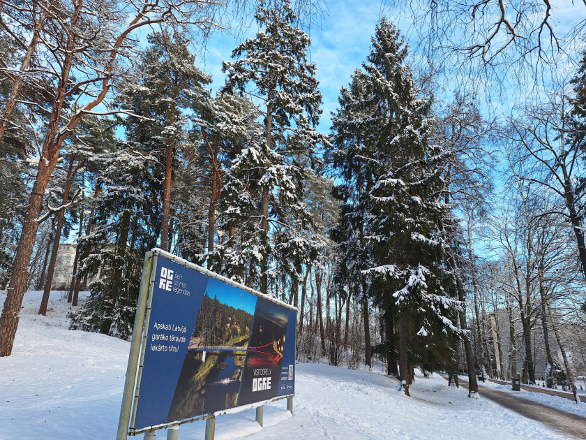 FOTO: Daži ziemas skati Ogrē - OGRENET - Tava novada portāls