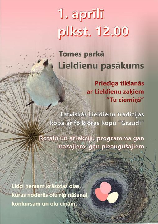 Lieldienu pasākumi - OGRENET - Tava novada portāls