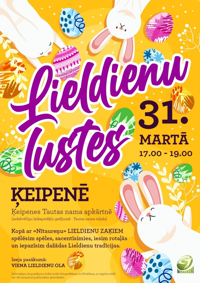 Lieldienu pasākumi - OGRENET - Tava novada portāls